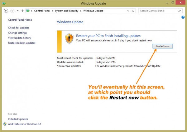 How to REALLY install the Windows 8.1 update : Global Nerdy