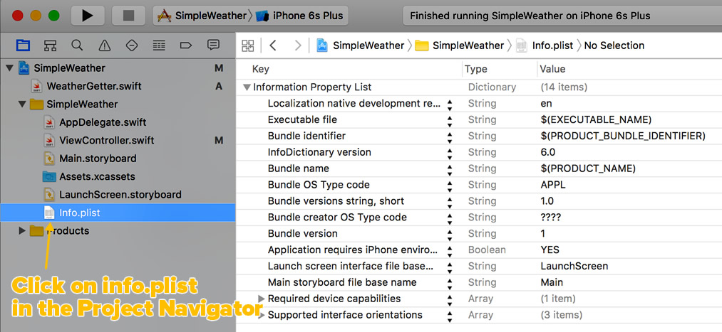How To Build An Ios Weather App In Swift Part 1 A Very Bare Bones Weather App Global Nerdy