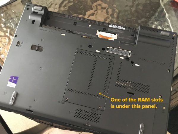 A quick picture guide to upgrading the RAM on a Lenovo ThinkPad T430 ...