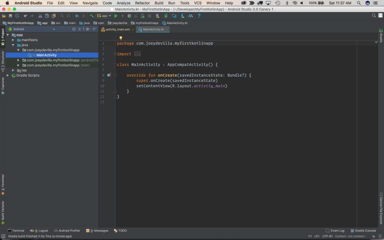 Your first Android app in Kotlin: Oblique Strategies : Global Nerdy