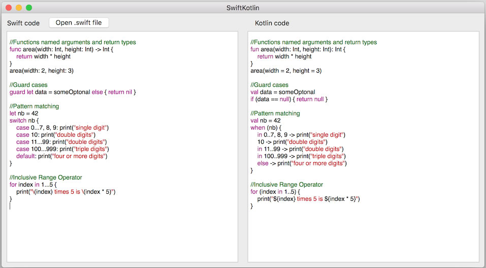 A Roundup Of Swiftkotlin Comparisons Global Nerdy