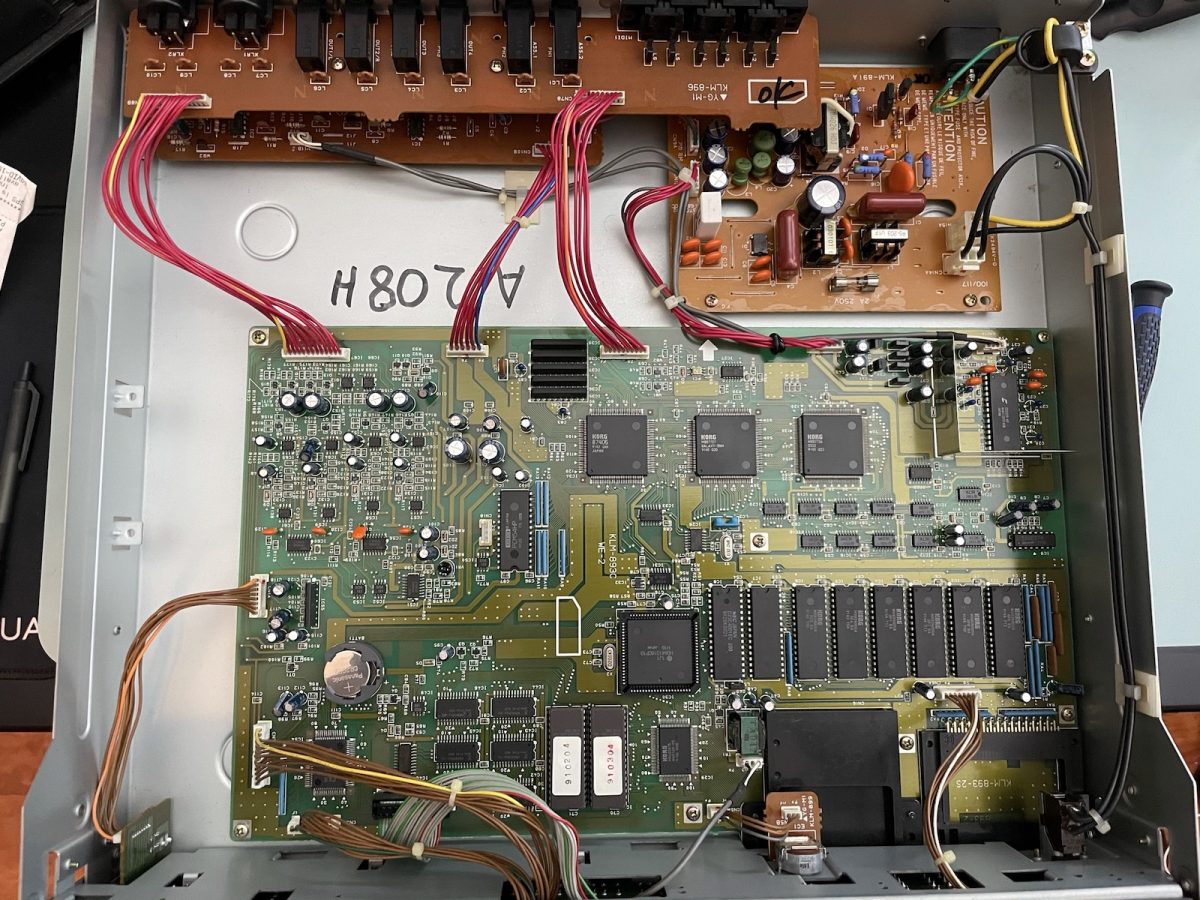 Putting my ’90s synth — the Korg Wavestation A/D — back on active duty ...