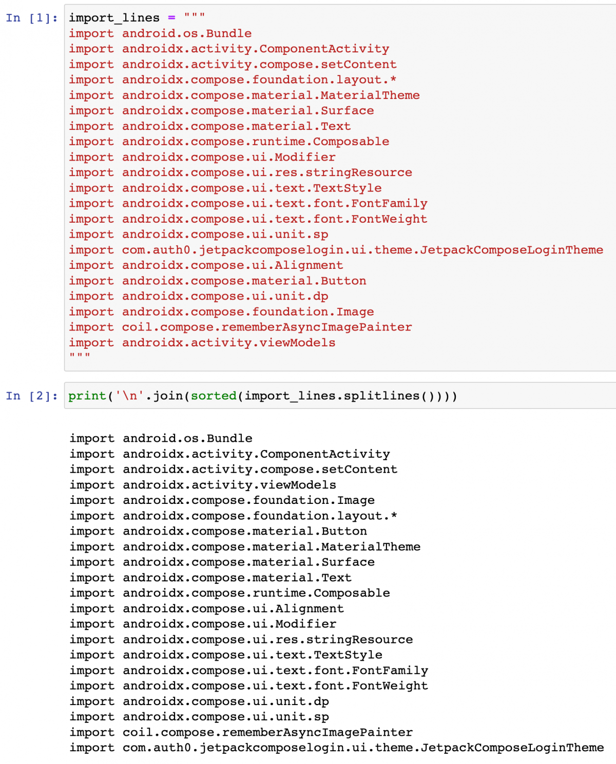 How to sort import statements in Android Studio : Global Nerdy