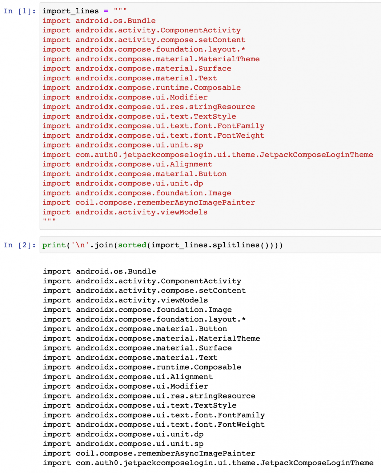 How to sort import statements in Android Studio : Global Nerdy