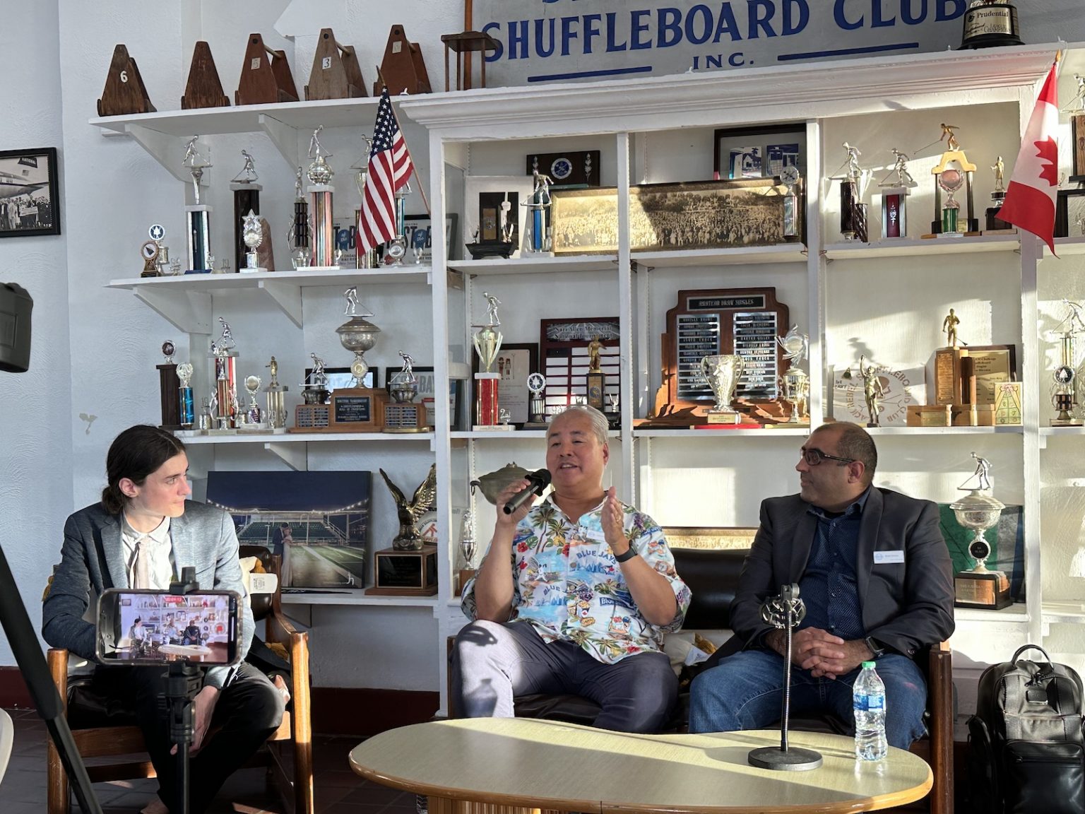 Scenes from TBTLA’s AI fireside chat : Global Nerdy