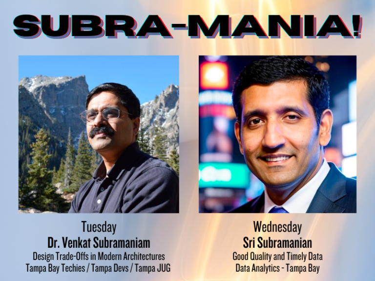 “Subra-mania” in Tampa Bay! : Global Nerdy