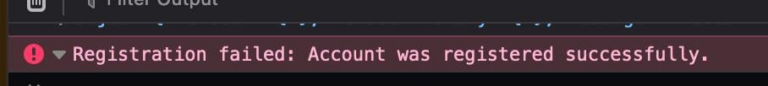 account registered successfully : Global Nerdy