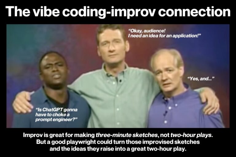 The vibe coding-improv connection : Global Nerdy