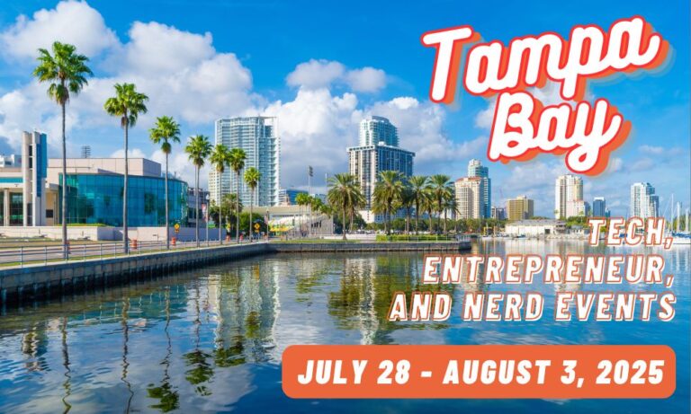 Tampa Bay tech, entrepreneur, and nerd events list (Monday, July 28 ...
